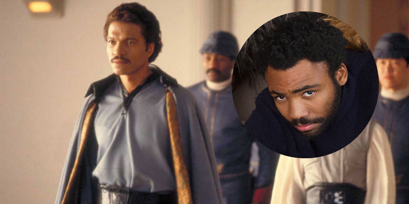 Donald Glover's Lando Calrissian Mustache | Screen Rant