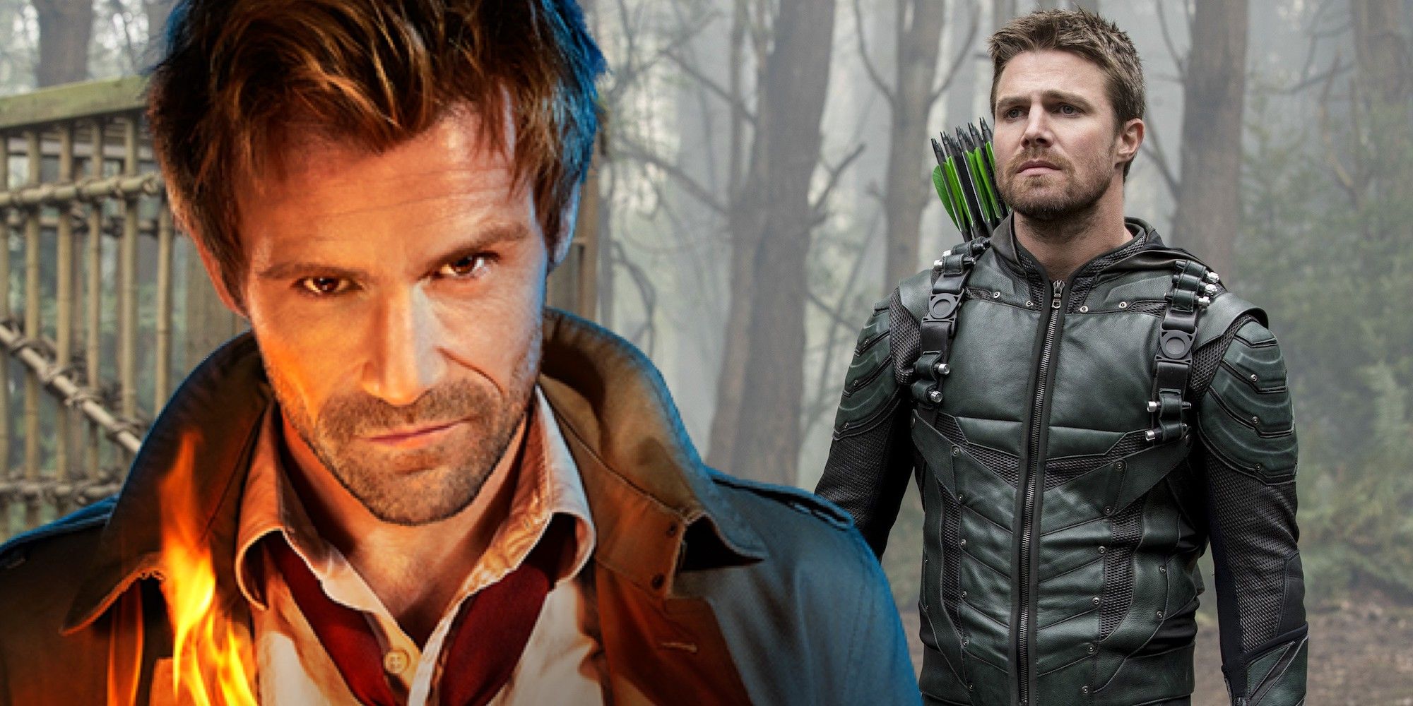 Arrow & Constantine Image Teases Crossover In Season 8 Or Crisis
