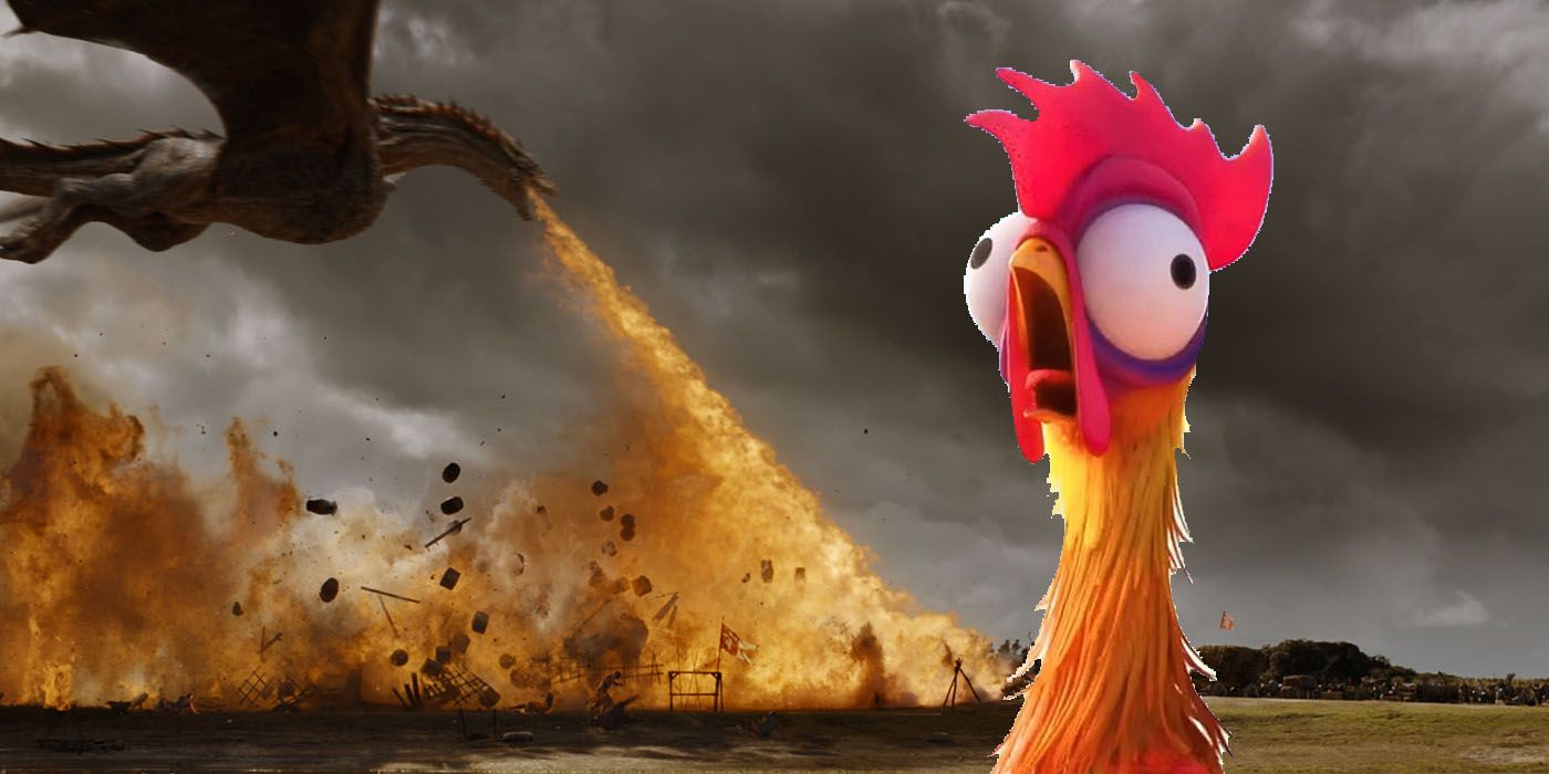 Game of Thrones' Dragons Are Based on Chickens | Screen Rant