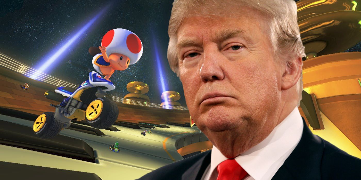 Mario Kart Bizarrely Trending Due to President Donald Trump