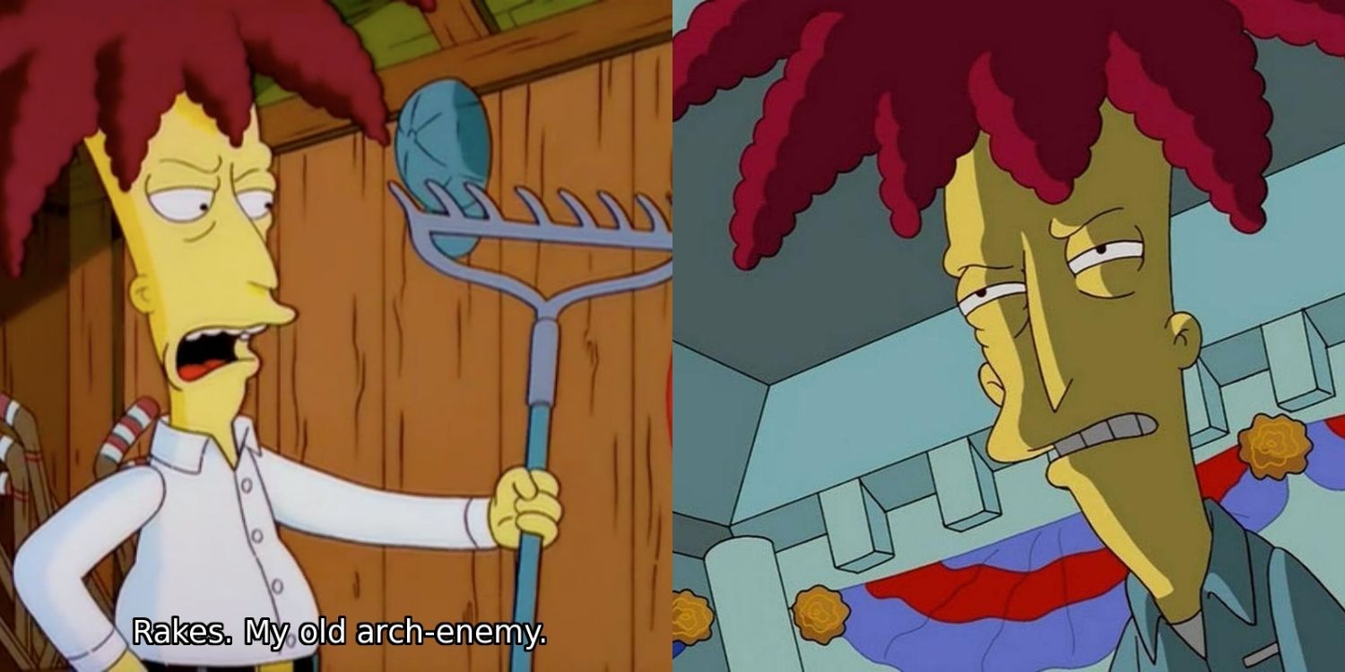 Sideshow Bob Rakes
