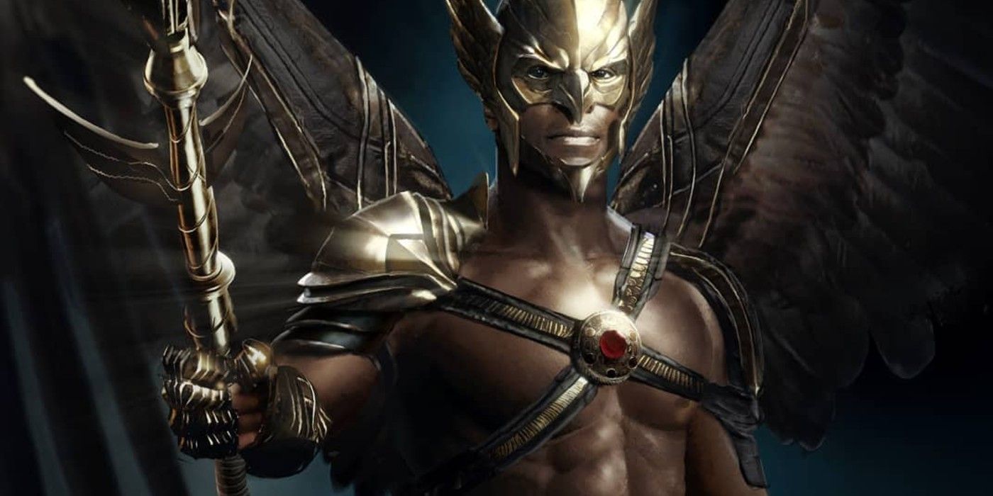 Black Adam: Aldis Hodge’s Hawkman Looks Comics Accurate In DC Fan Art
