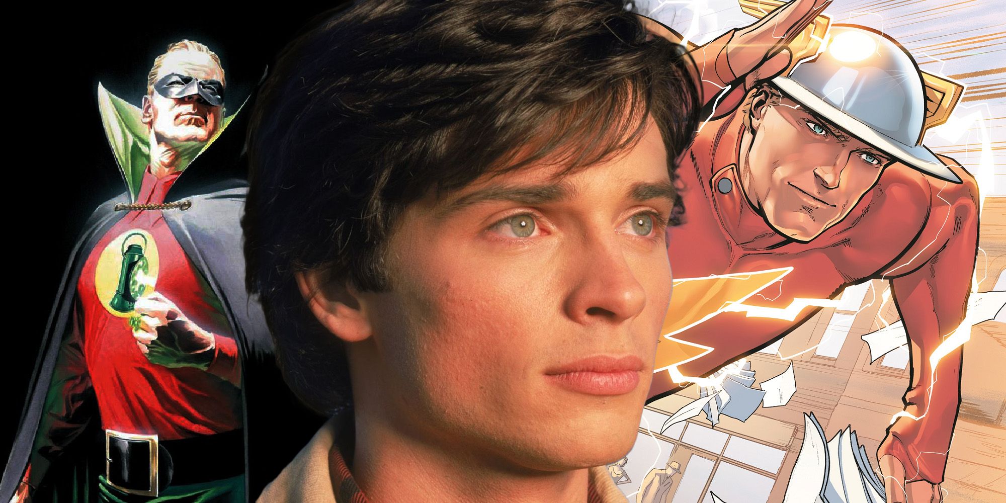 Why Smallville Only Used Classic Flash & Green Lantern Heroes