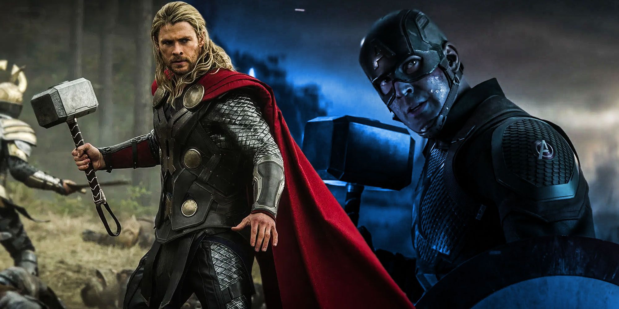 How Powerful Captain America Is With Mjolnir Compared To Thor