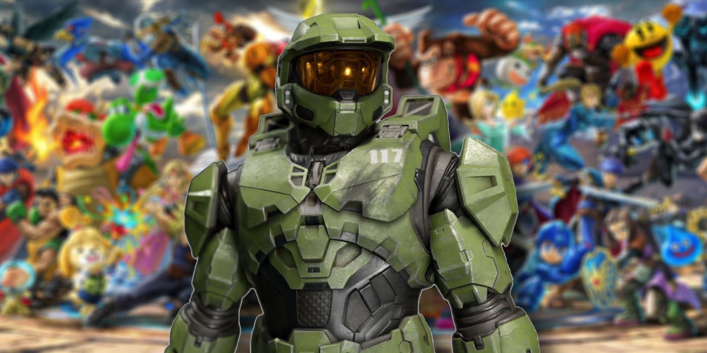Master Chief In Super Smash Bros. Ultimate Possibly Leaked On eShop