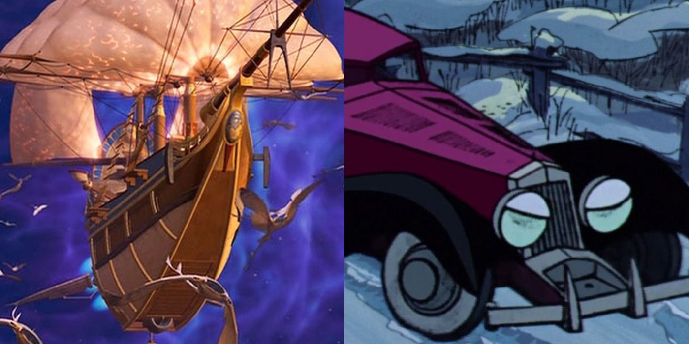 10 Coolest Disney Animated Vehichles | ScreenRant