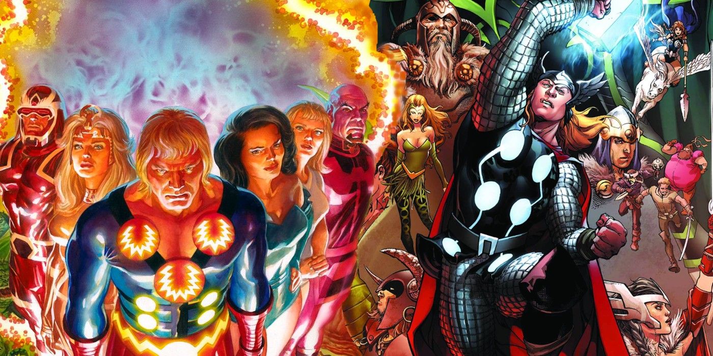 Thor's Asgardians vs Eternals: Which Marvel Race is Older?