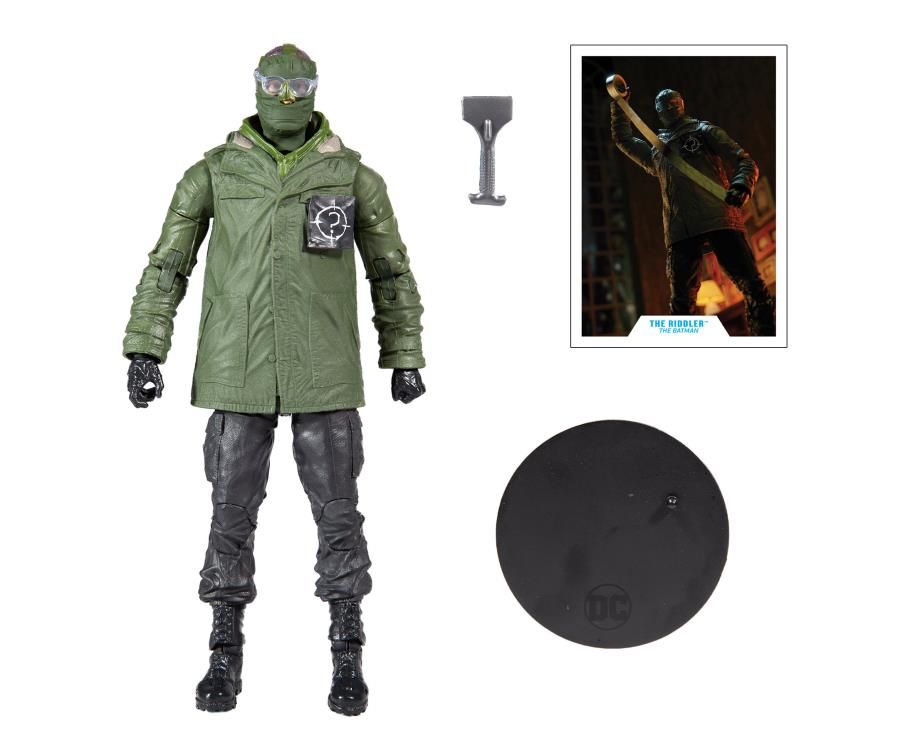 The Batman: New Action Figures Offer Better Look At Catwoman & Riddler ...