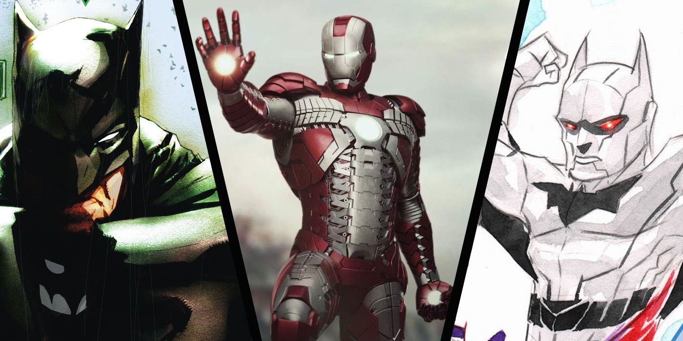 Batman Ripped Off Iron Man's MCU Suitcase Armor With An Awesome Batsuit