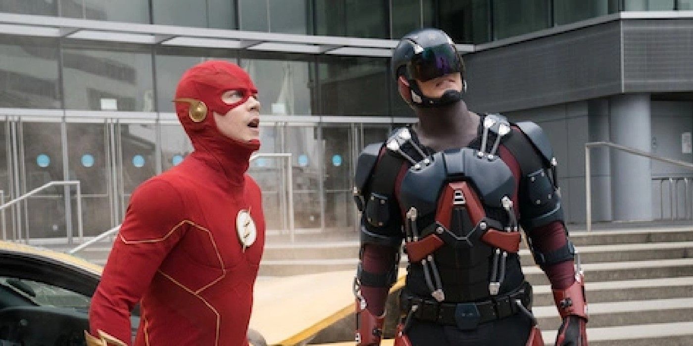 The Flash Season 8 Images Tease Teamup With The Atom For Armageddon Event