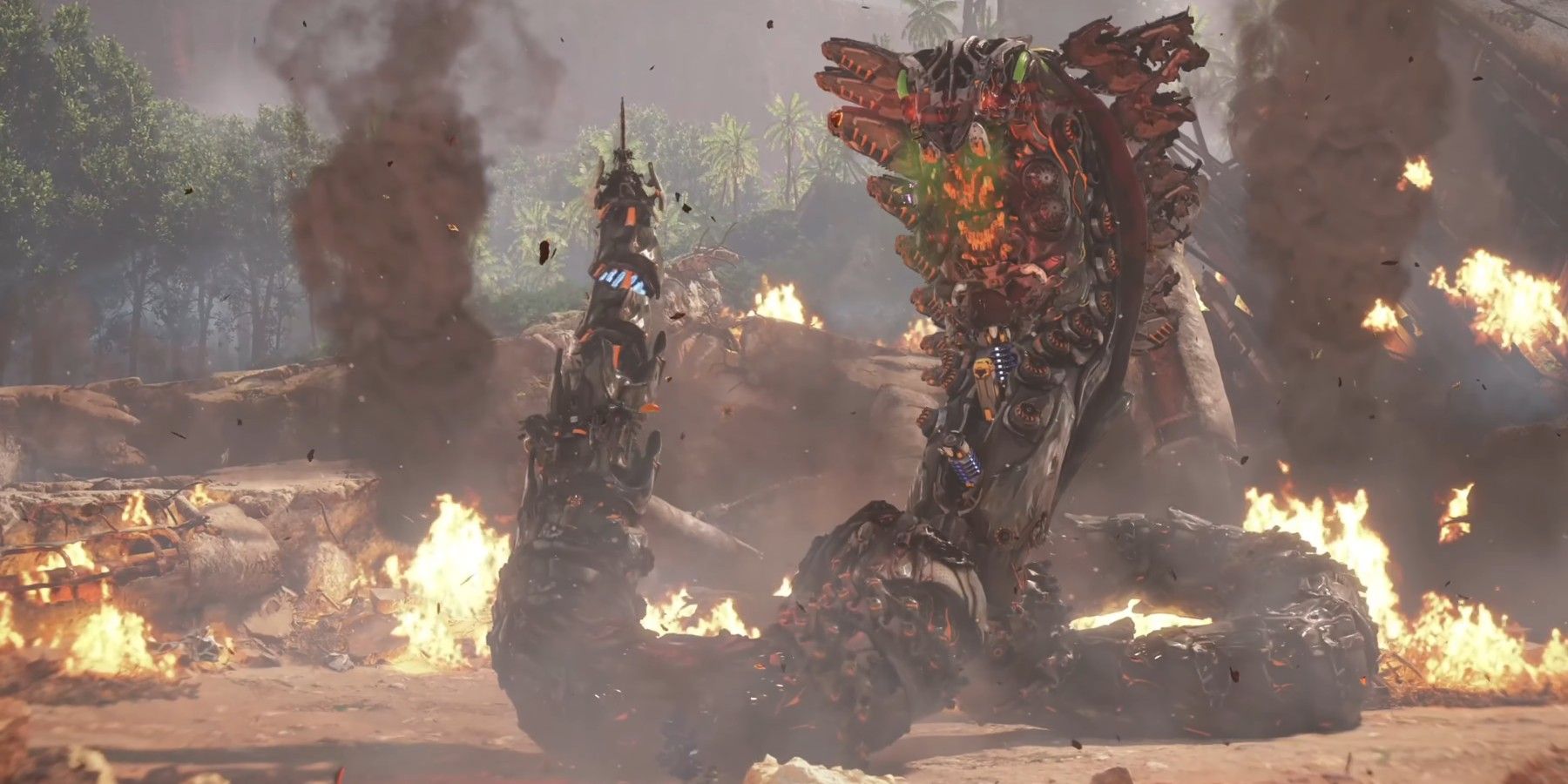 Horizon Forbidden West: How to Defeat a Slitherfang | Screen Rant