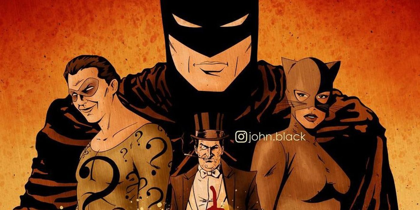 The Batman Fan Poster Imagines DC Characters in Comic Accurate Costumes