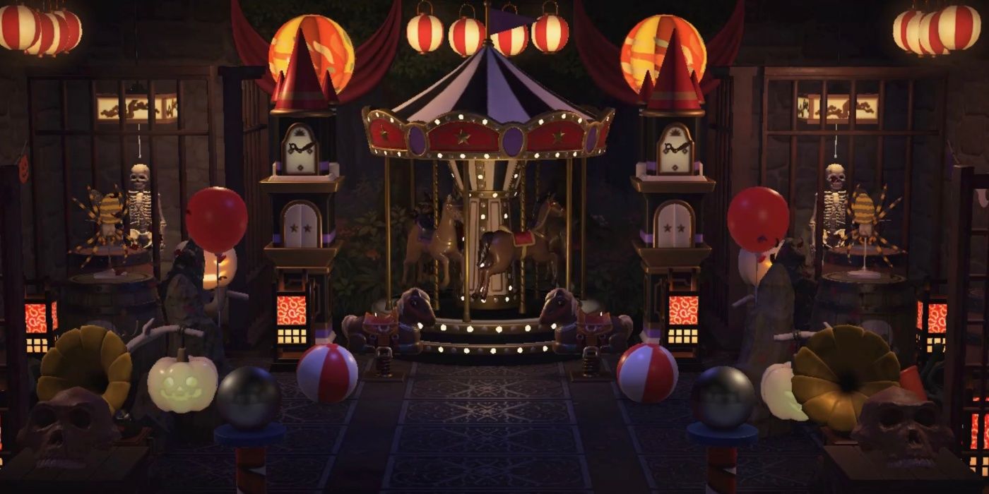 ACNH Fan's Creepy Carnival Build Looks Just Like American Horror Story