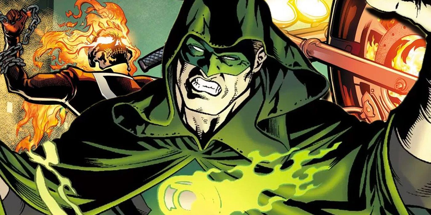 Green Lantern's 'Ghost Rider' Form Puts Marvel's To Shame