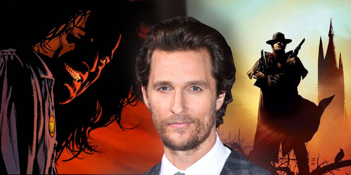 The Dark Tower Set Photos: Matthew McConaughey is the Man in Black